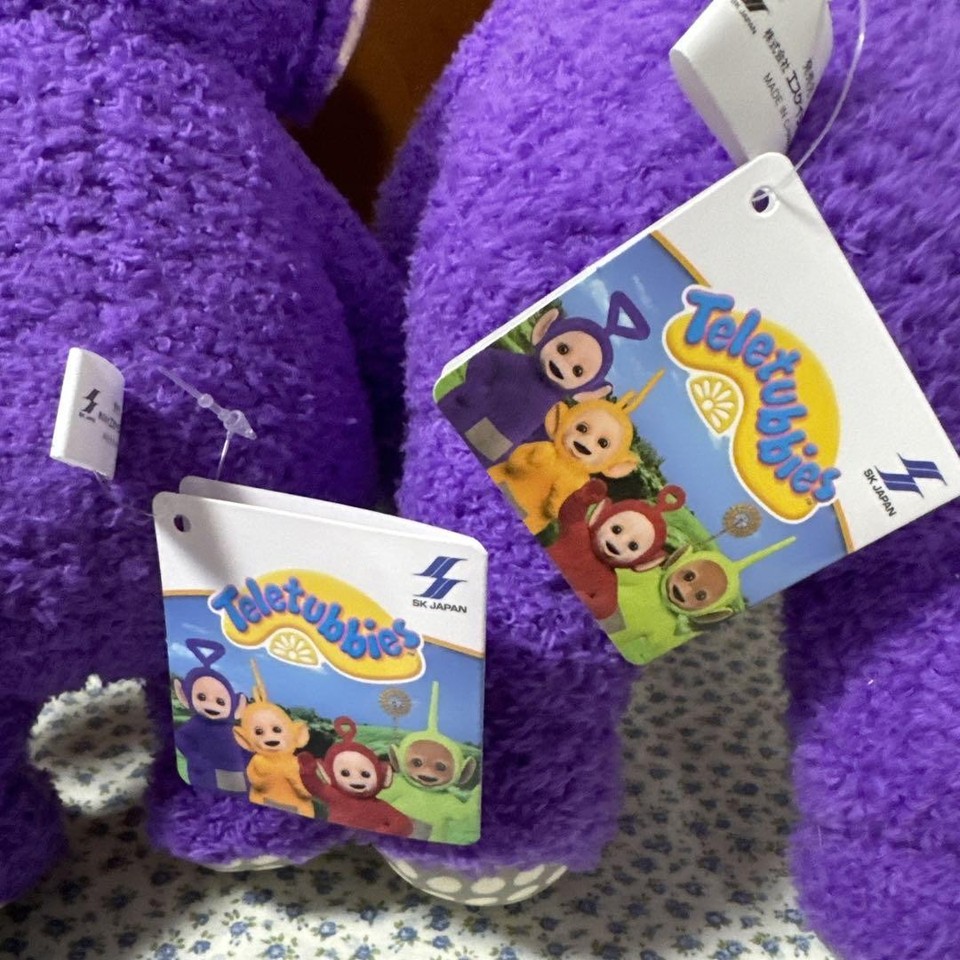 New with Tag Teletubbies Tinky Winky 4 Piece Set BIG GB Bunny Ears | eBay