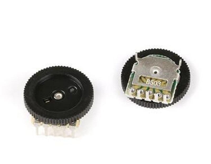 10 pcs Double Dial Potentiometer B503 50k Plate Diameter 16mm Disk ...