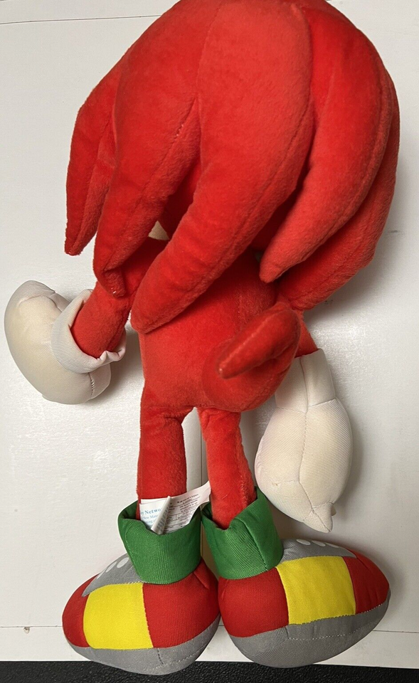 Sonic X The Hedgehog Knuckles 20" Stuffed Toy Network Figure - non ...