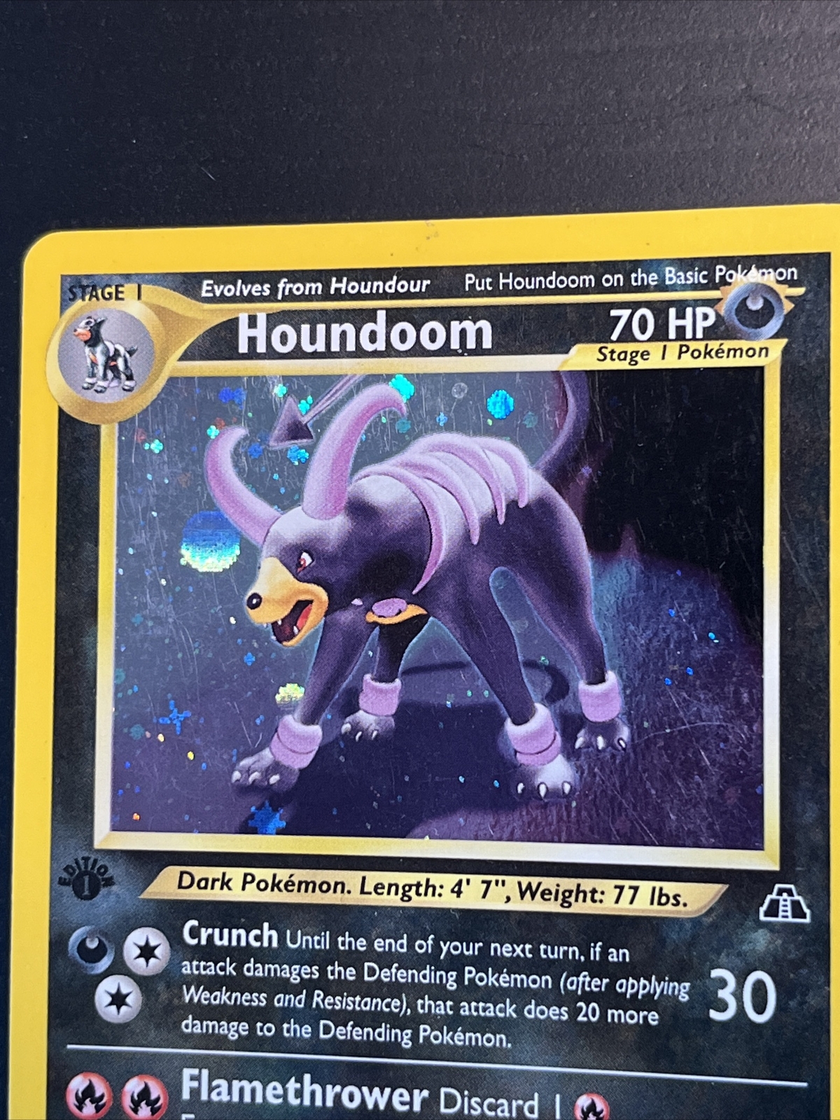 Pokémon TCG Houndoom Neo Discovery 4/75 Holo 1st Edition Holo Rare | eBay