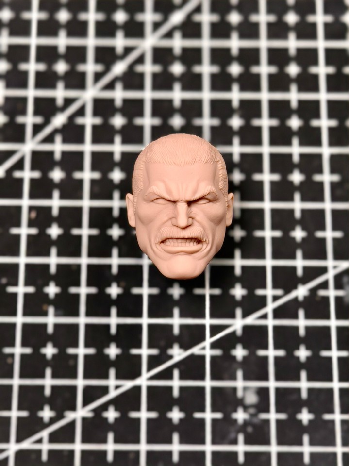 1:4 1:6 1:12 1:18 Invincible Thragg open mouth Head Sculpt For Male ...