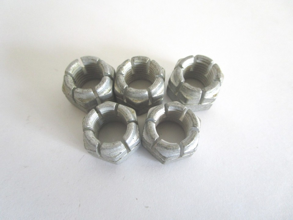 AN365-720C Hex Nut 7/16-20 Self-Locking Sliced Steel MS20365-720C - Lot ...