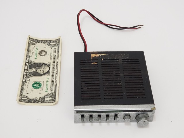 Vintage Sparkomatic GE50 LED Graphic Equalizer Booster Amplifier for ...