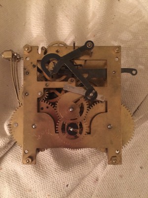 Vintage Mason & Sullivan Brass Clock Movement German Clock Parts | eBay