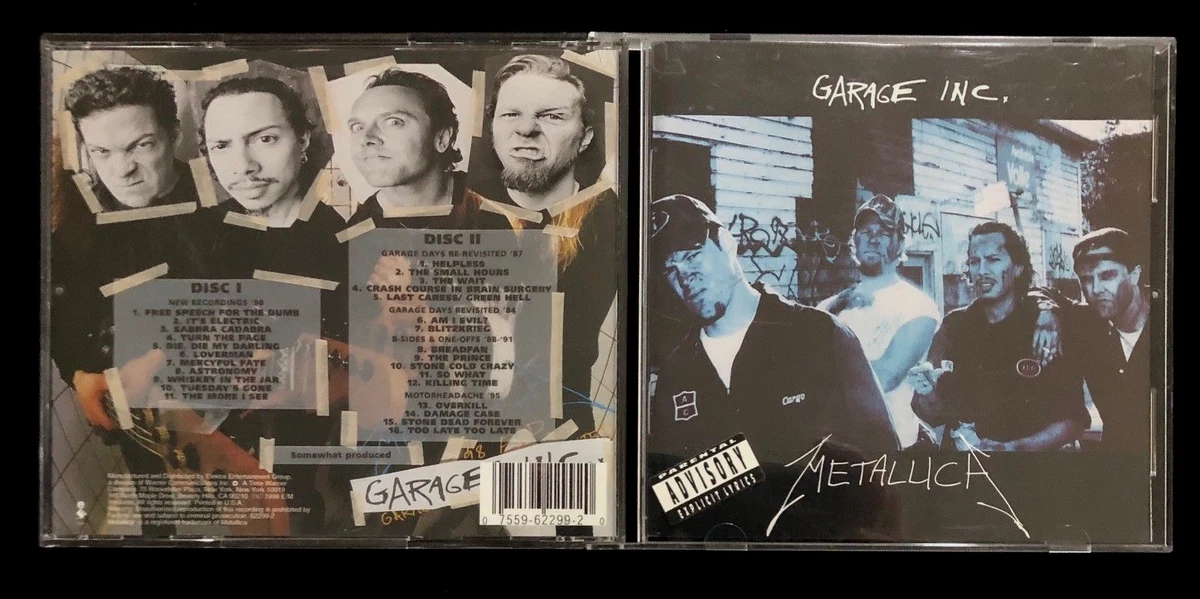 Metallica Garage Inc Cd