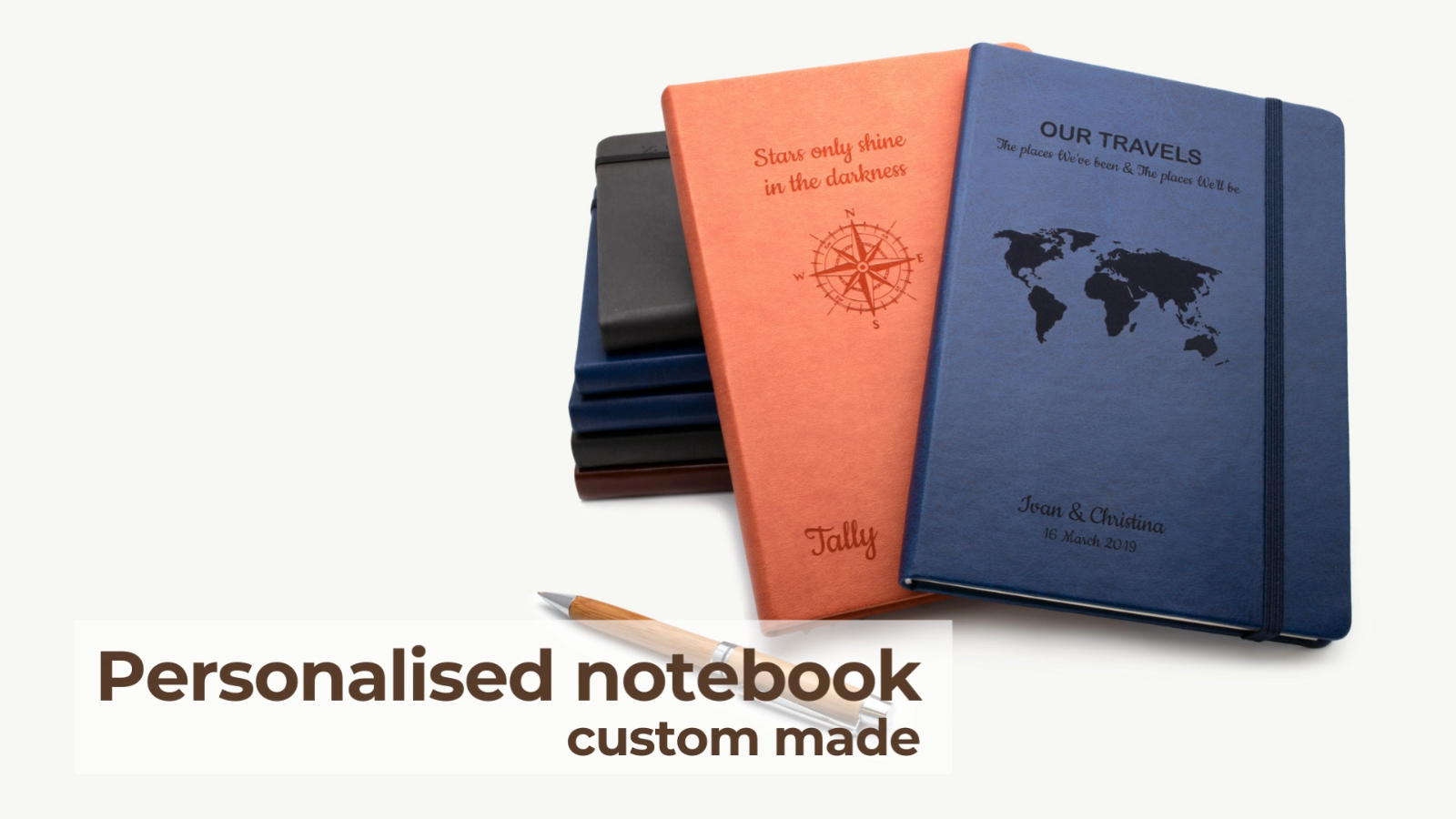 Personalised Custom Hardcover Notebook | Design A Unique Journal ...