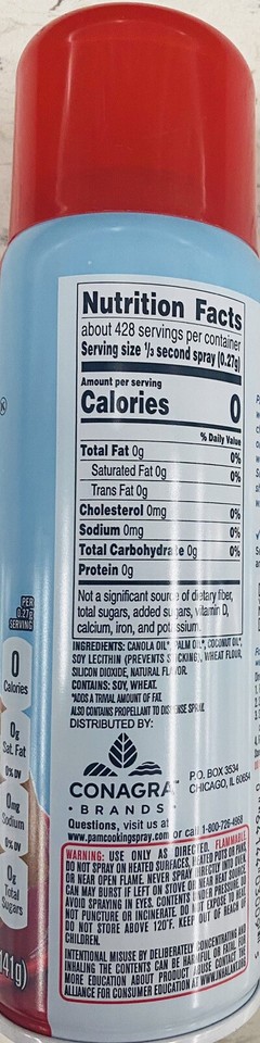 PAM Perfect Release Non Stick Cooking Baking Spray Made with FLOUR - 5 ...