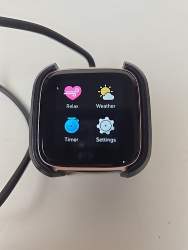Fitbit Versa Smart Watch Bluetooth Fitness Tracker - Copper Rose (FB505 ...