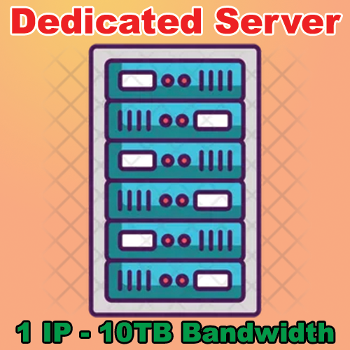 Dedicated Server Large - 64GB RAM - 500GB+ SSD - 10TB Bandwidth - 1 IP+ ...