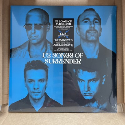 U2 Songs Of Surrender Sirius XM Variant DBL LP Vinyl only 1500 US ...