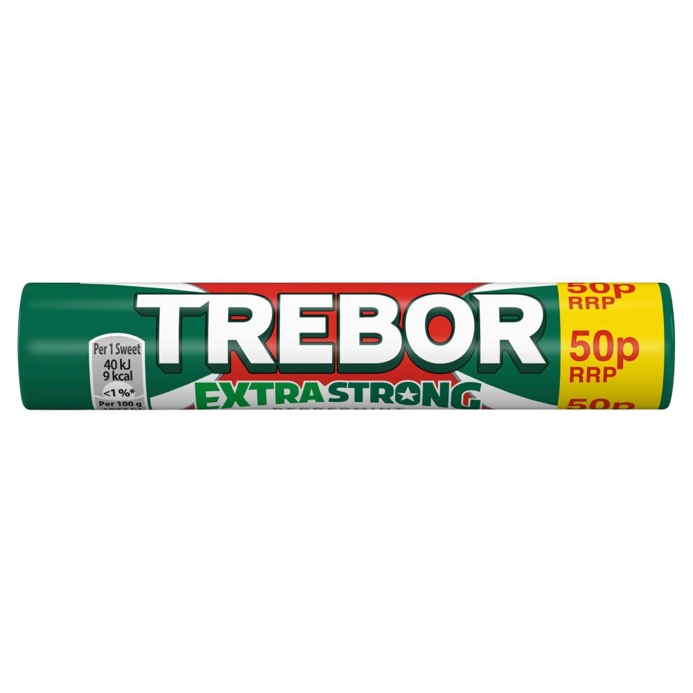Trebor Extra Strong Hard Peppermint Mints 40 Rolls | eBay UK
