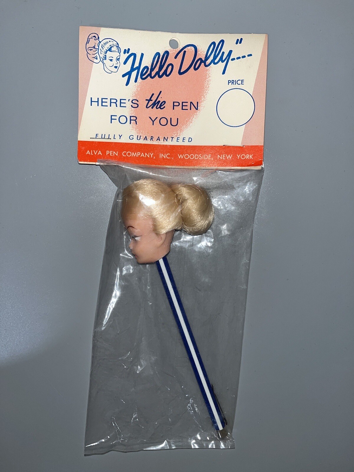 Vintage Barbie Clone Doll Pen Swirl Blonde Hair Alva Pen Hong Kong Bild ...