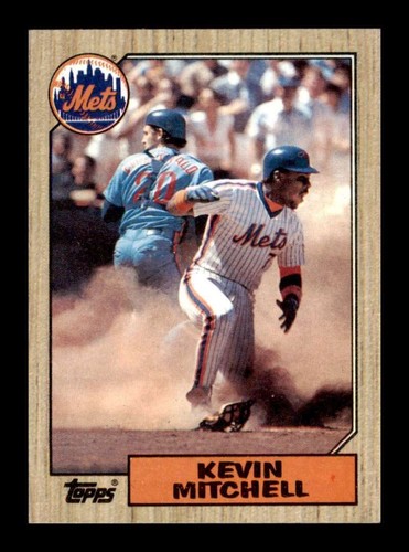 1987 Topps Kevin Mitchell #653 Rookie RC New York Mets | eBay
