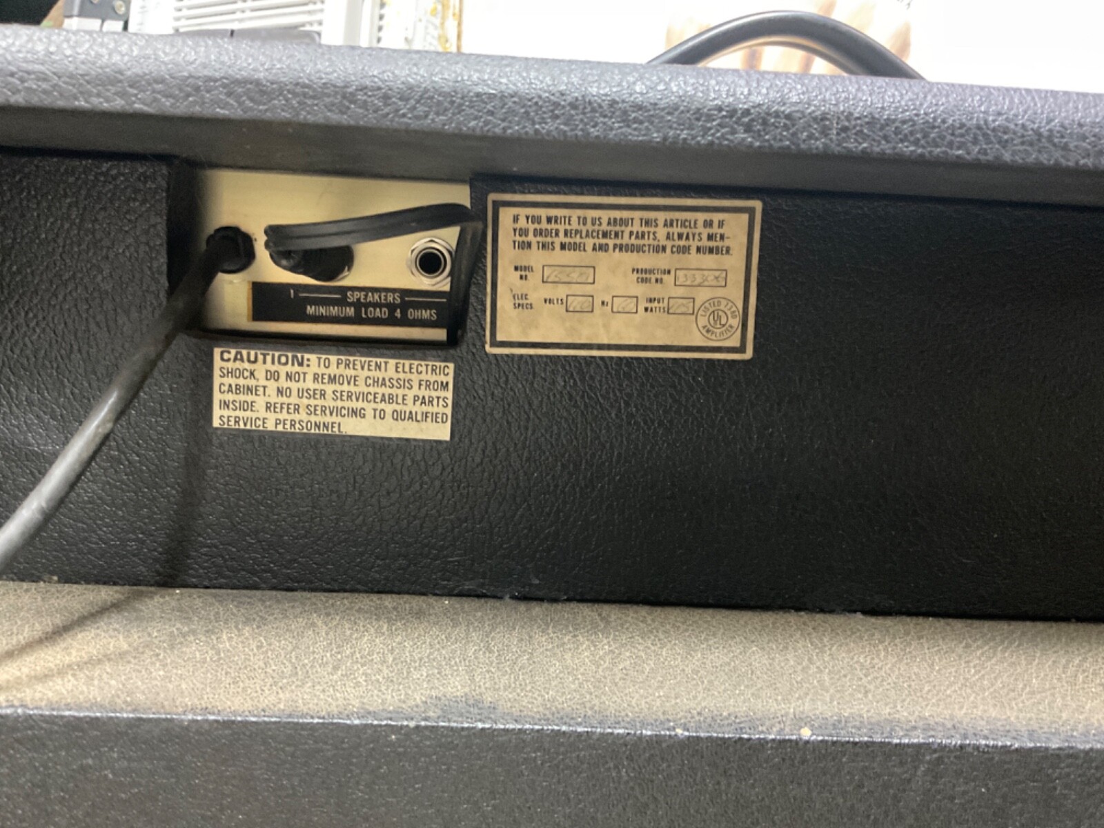 Vintage Hohner 1550 Bass Keyboard Combo Amplifier 1x15" Amp | eBay