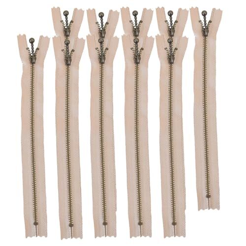 NEW YKK Ball Zipper Antique Gold 12cm 10pcs #101 B-3 | eBay