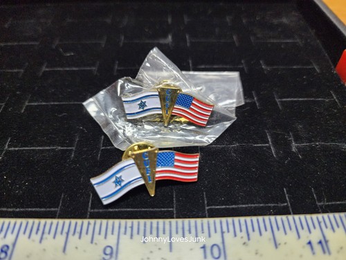 Vintage Lot Of Two American/Israeli Lapel/Hat Pin Lot Used Complete | eBay