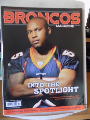 DENVER BRONCOS MAGAZINE - Summer 2007 | eBay