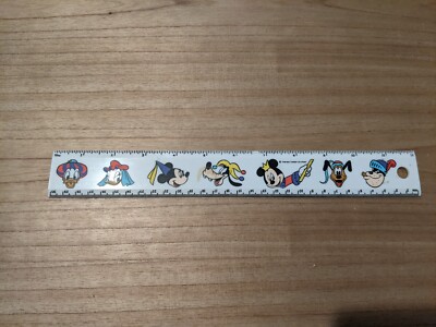 Vintage The Walt Disney Company 12” Mickey Mouse And Friends Ruler | eBay