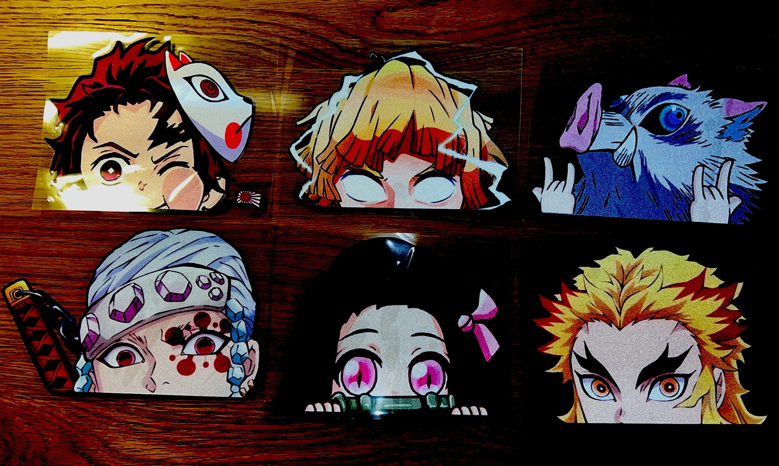 2 Pks AsianVinyl Decal Stickers Water/Fade Proof-6 Decals/ Pk- Total ...