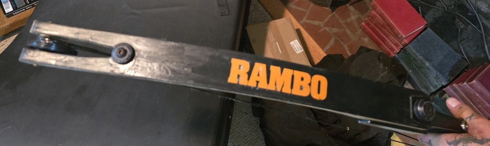 RAMBO WEAPONS LOT Hoyt Easton Rambo Bow - GOOD WORKING CONDITION. | eBay