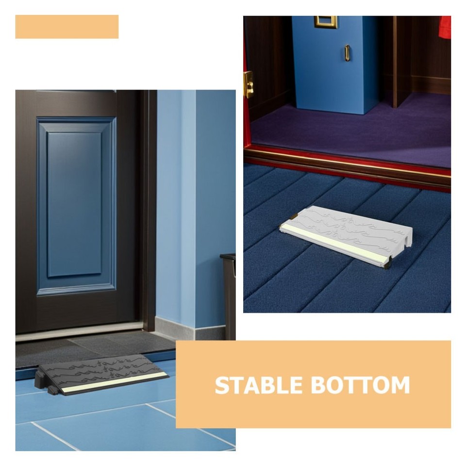 2pcs Ramp Universal Vacuum Cleaner Robot Door Sill Wheelchair | eBay ...