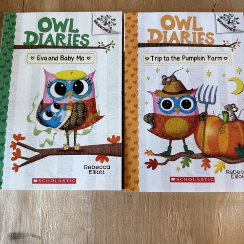 Eva and Baby Mo 10 Trip To The Pumpkin Farm 11 Owl Diaries Rebecca ...