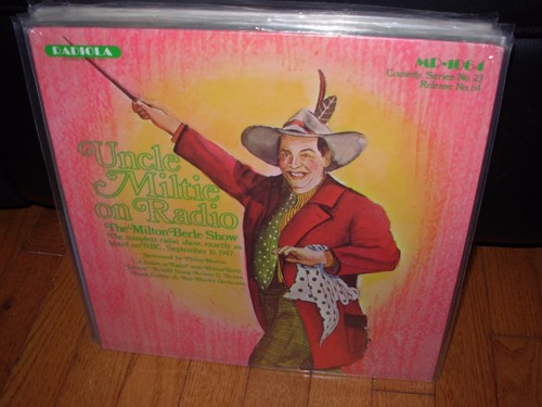 MILTON BERLE uncle miltie on radio ( spoken ) SEALED NEW | eBay