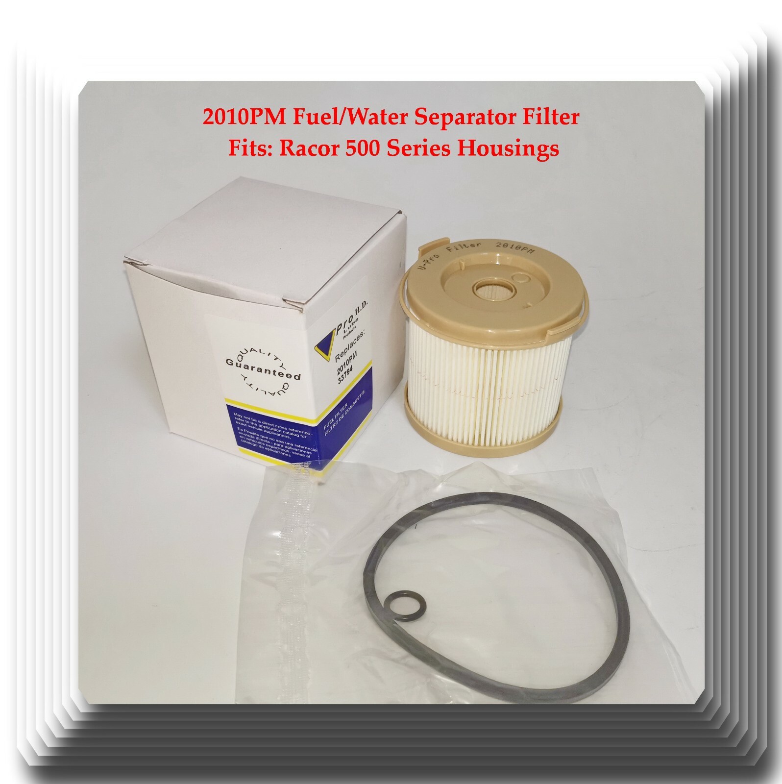 SEPAR 20102 - Fuel filter cross reference