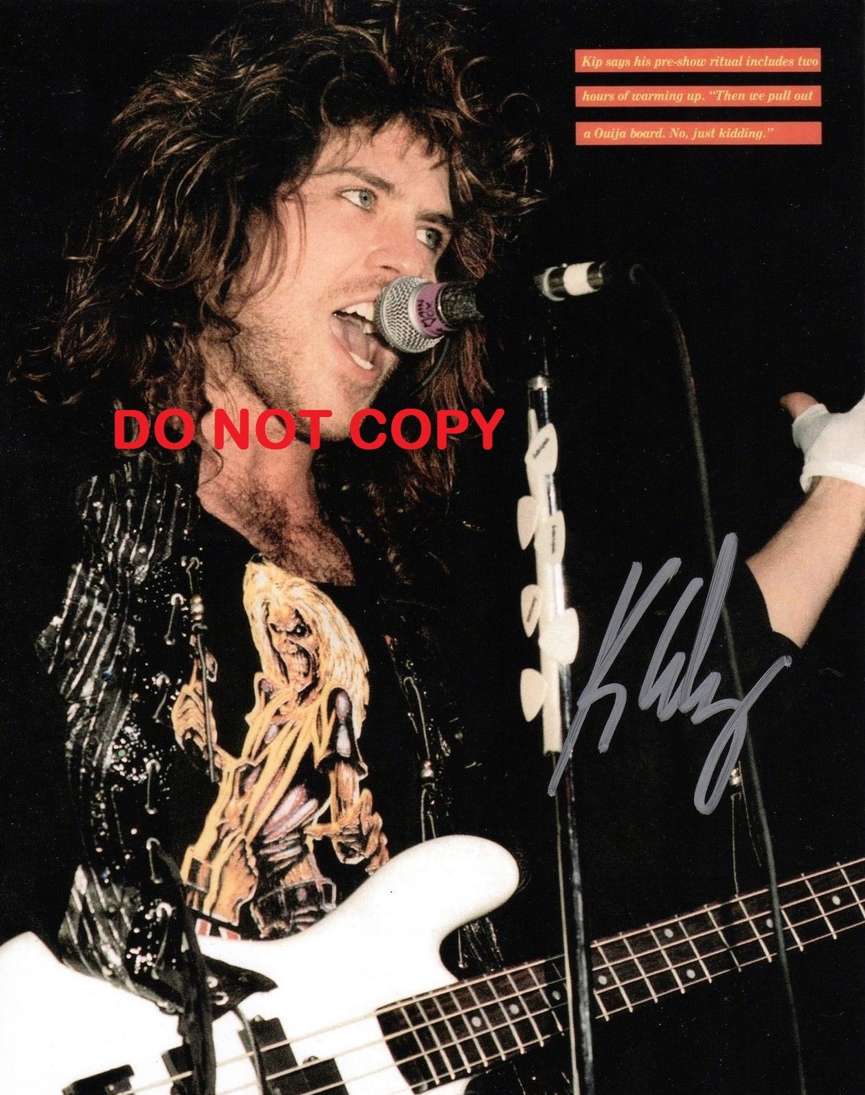 KIP WINGER (2) AUTOGRAPHED PICTURE SIGNED 8X10 PHOTO REPRINT | eBay