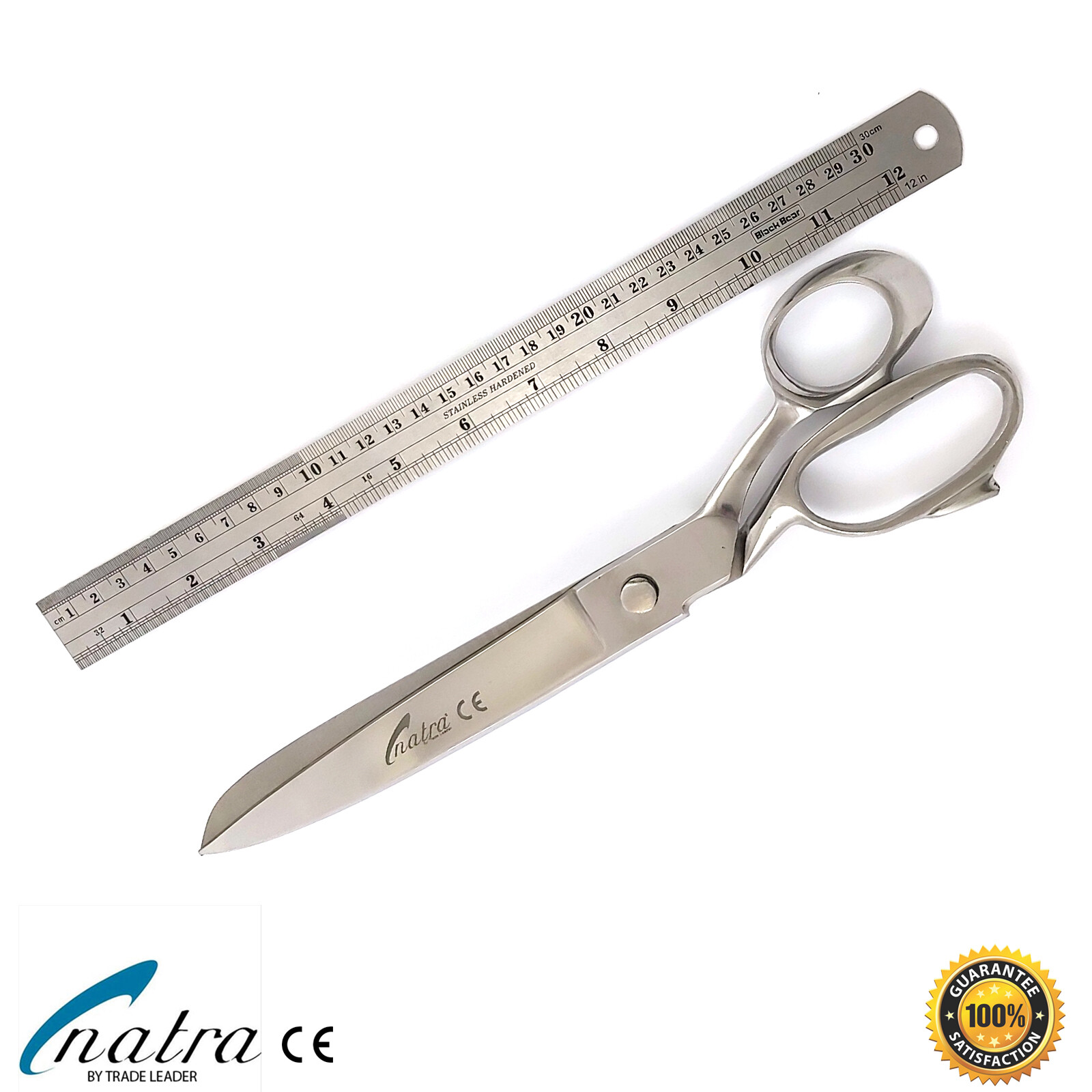 12'' Tailor Scissors Textile Fabric Taylor Cutting Sewing dressmaking ...