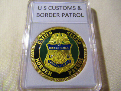CUSTOMS AND BORDER PATROL Challenge Coin | eBay