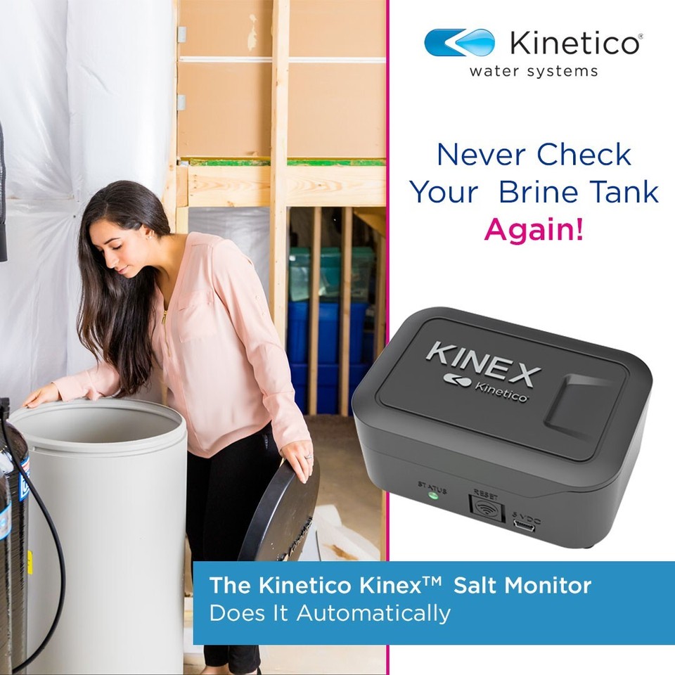 "New" Kinetico Kinex Water Softener Conditioner Wi-Fi Salt Monitoring ...
