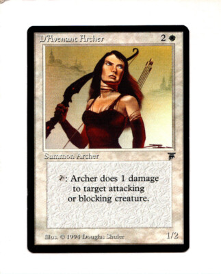 MTG D'Avenant Archer SP/NM- Legends Magic the Gathering ~ Fast Shipping ...