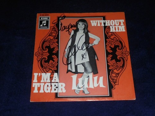 Lulu - Autogramm - signiert - Autograph - signed - I am a Tiger - | eBay.de
