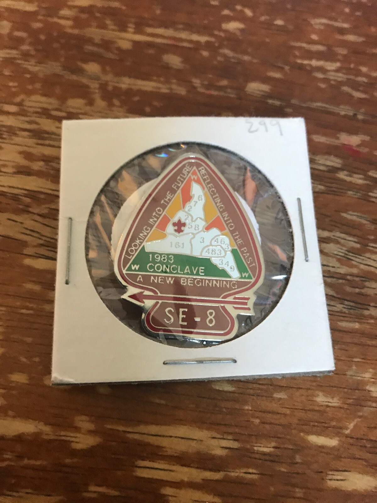 1983 SE-8 Conclave Hat Pin OA Order of the Arrow 60A-916J | eBay