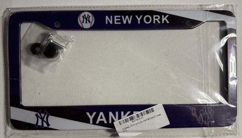 New York Yankees Fan License Plate Frame | eBay