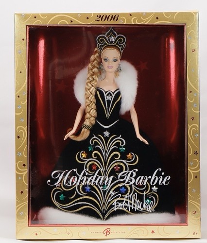 BARBIE Collector 2006 Holiday Barbie Bob Mackie J0949 NRFB Mattel | eBay