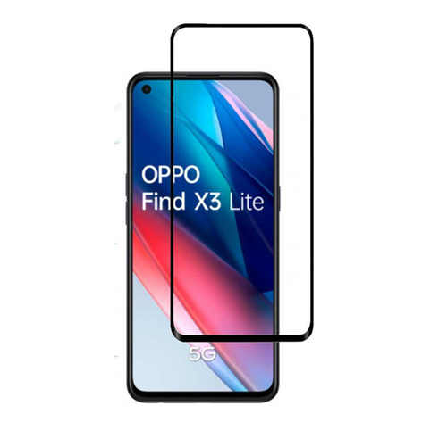 For OPPO Find X3 Lite Full 3D Tempered Glass 9H Screen Protector Cover ...