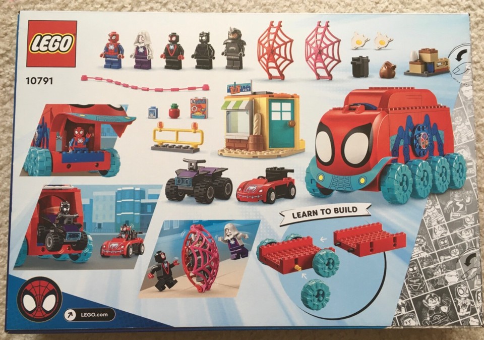 LEGO Marvel Team Spidey's Mobile Headquarters 10791 NEW 673419378390 | eBay