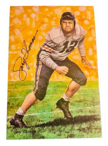 GARY THOMAS auto autograph signed Goal Line Art card of Joe Stydahar ...