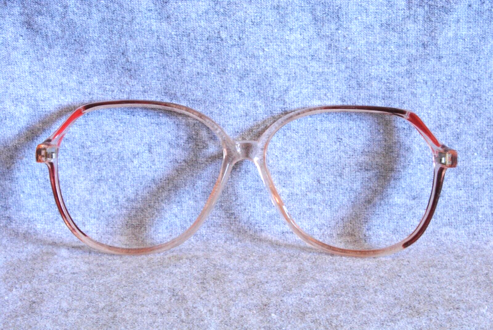 cherry peach eyeglasses frame front 5-1/2 | eBay