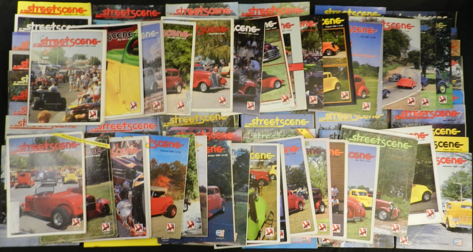 Street Scene Magazine Hot Rods Car Culture NSRA Shows 1980's Lot of 94 ...