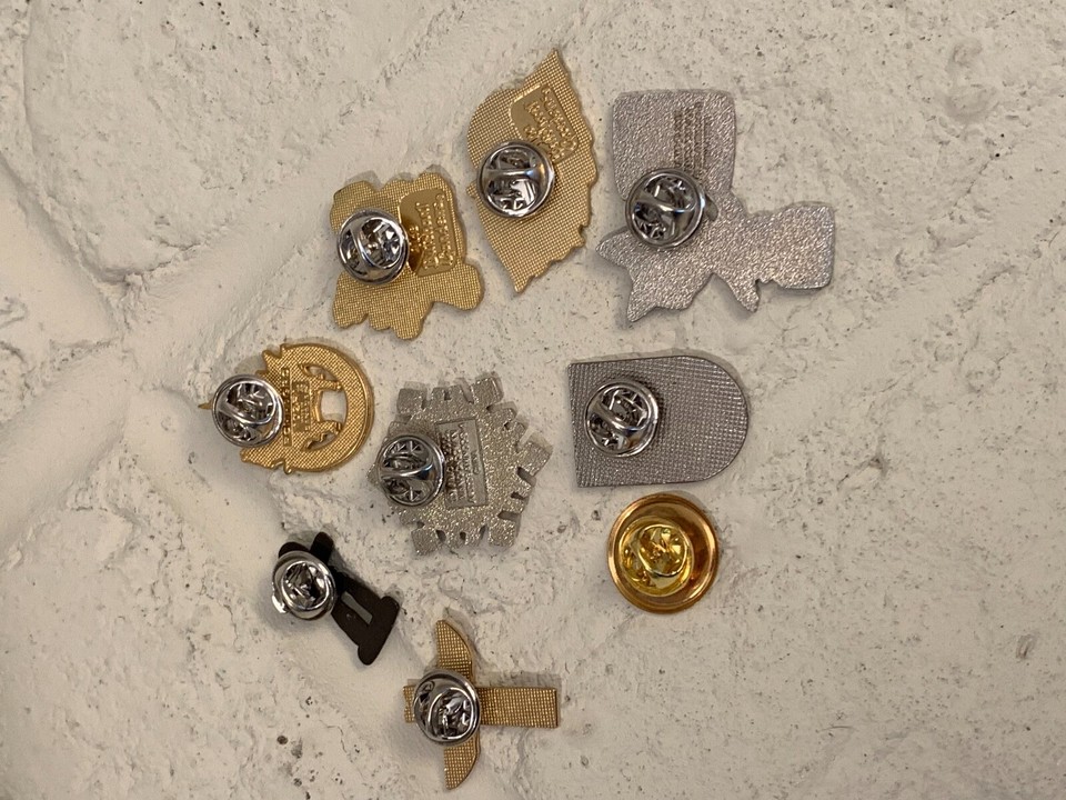 Nine Vintage Vancourver Pin Back Lapel Pins | eBay