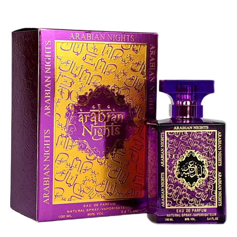 Arabian Nights Eau De Parfum 100ml Spray Men's Women's Scent Attar ...