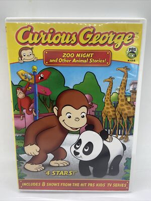 Curious George - Zoo Night & Other Animal Stories - DVD 25192030826| eBay