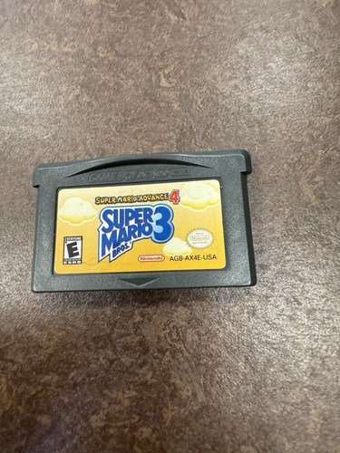 Super Mario Advance 4: Super Mario Bros. 3 (Nintendo GameBoy Advance ...
