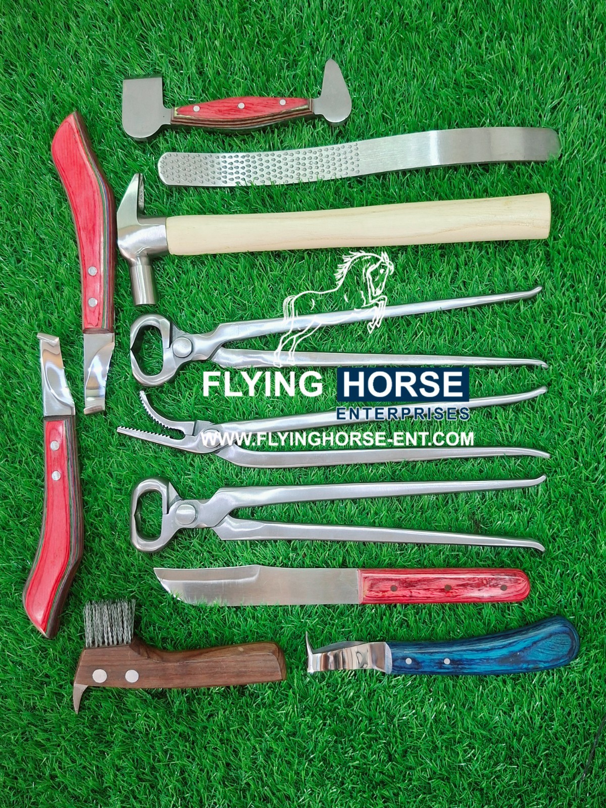 Professional Farrier Hoof Care Tool Set