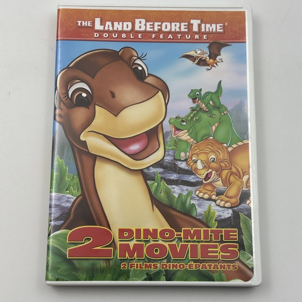 The Land Before Time Double Feature 2 Dino-Mite Movies DVD 2005 | eBay