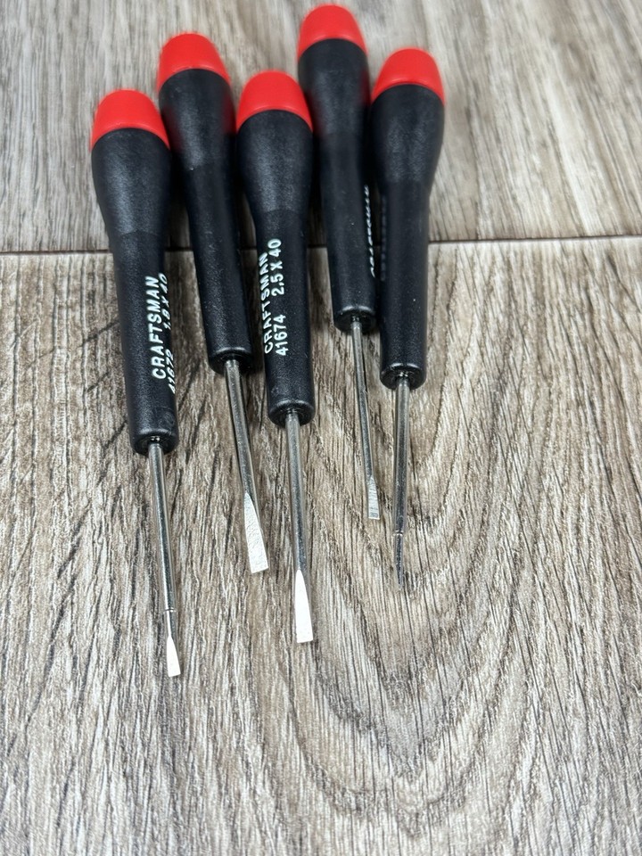 SEARS Craftsman Professional 12pc Micro-Tech Precision Screwdriver Set ...
