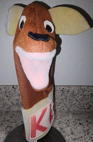 RARE! Vintage Baby Einstein Alphabet Letter "Kk" Kangaroo Hand Puppet ...